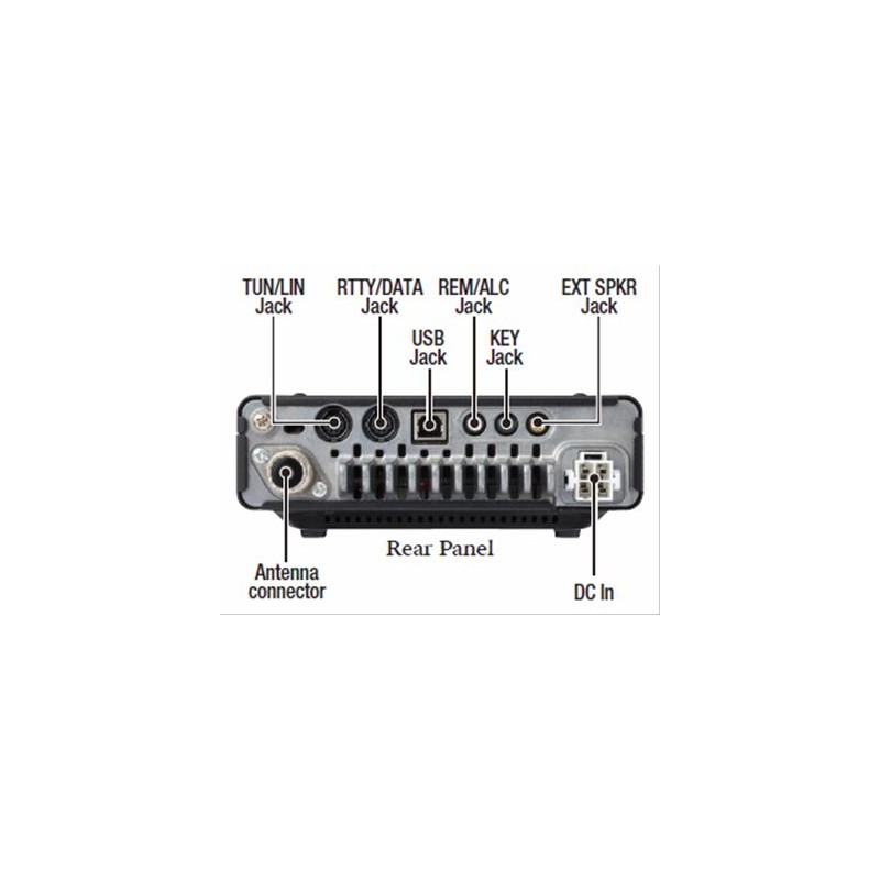 Yaesu FT-891 HF+50 MHz transceiver plus 5 MHz (60 m)