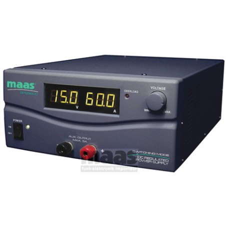 SPS 9600 RF-suojattu virtalähde1-15V DC, 60 A