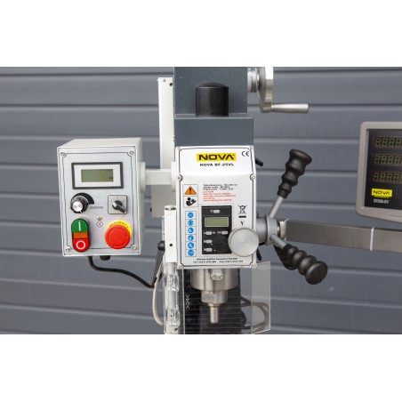 NOVA BF25VL Milling Machine with Digital Display
