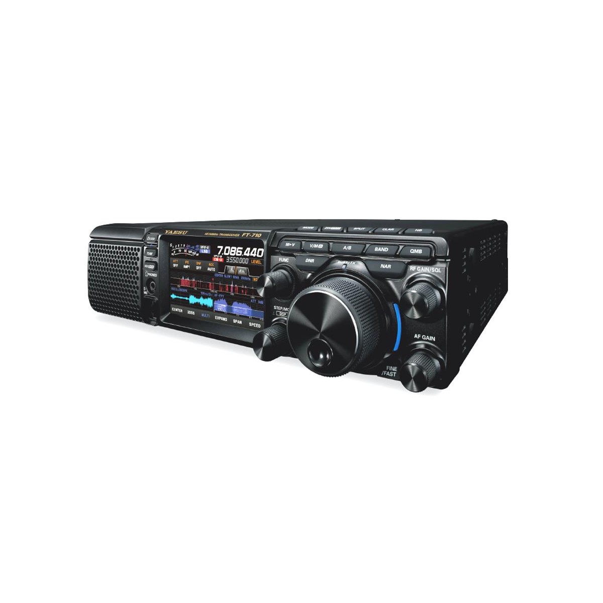 Yaesu FT-710 AESS (Acoustic Enhanced Speaker System) HF+50+70 MHz ...