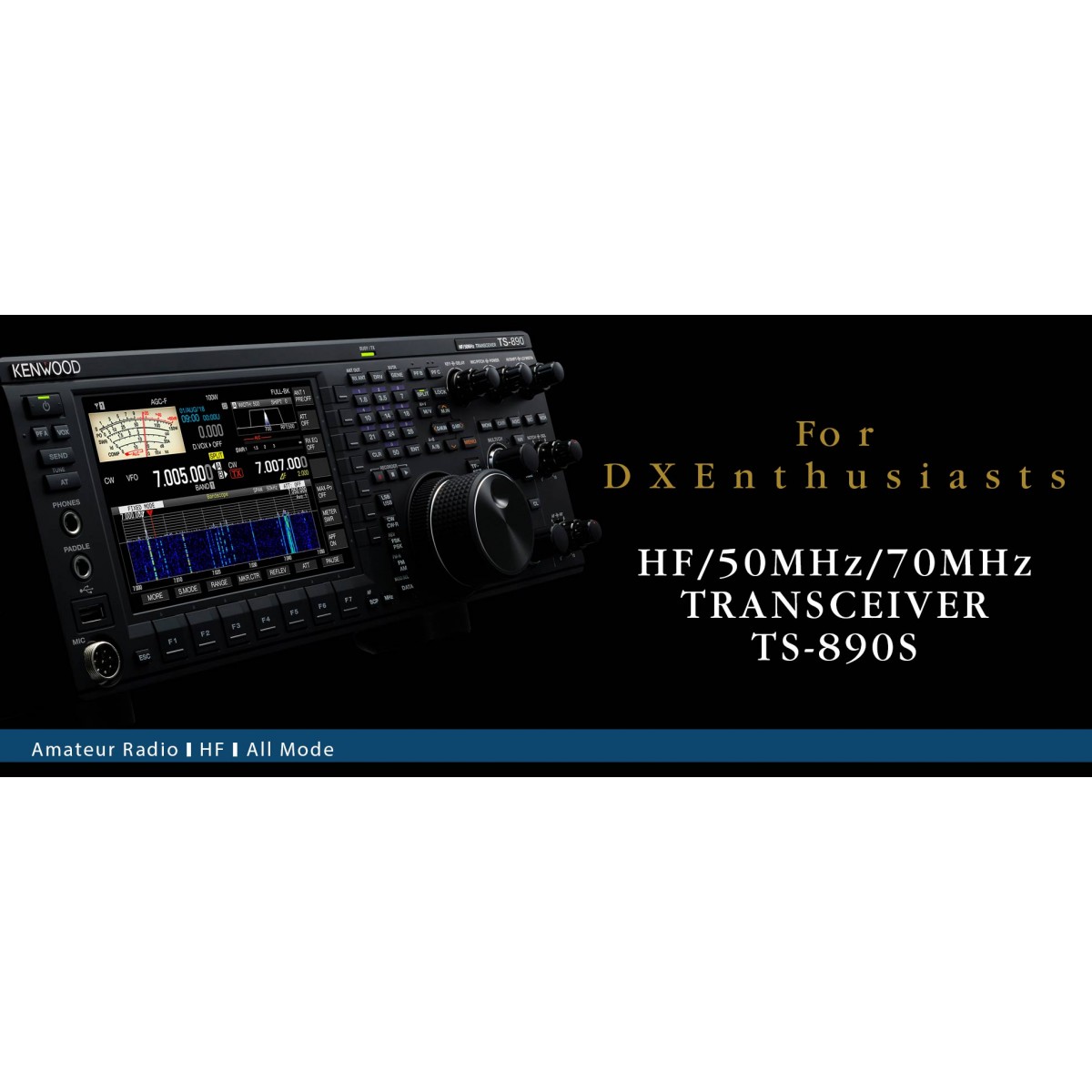 Kenwood TS-890S HF/50/70 MHz transceiver