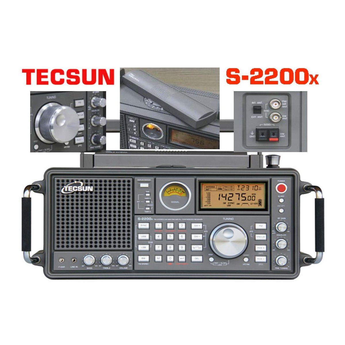 Tecsun S2000 vastaanotin