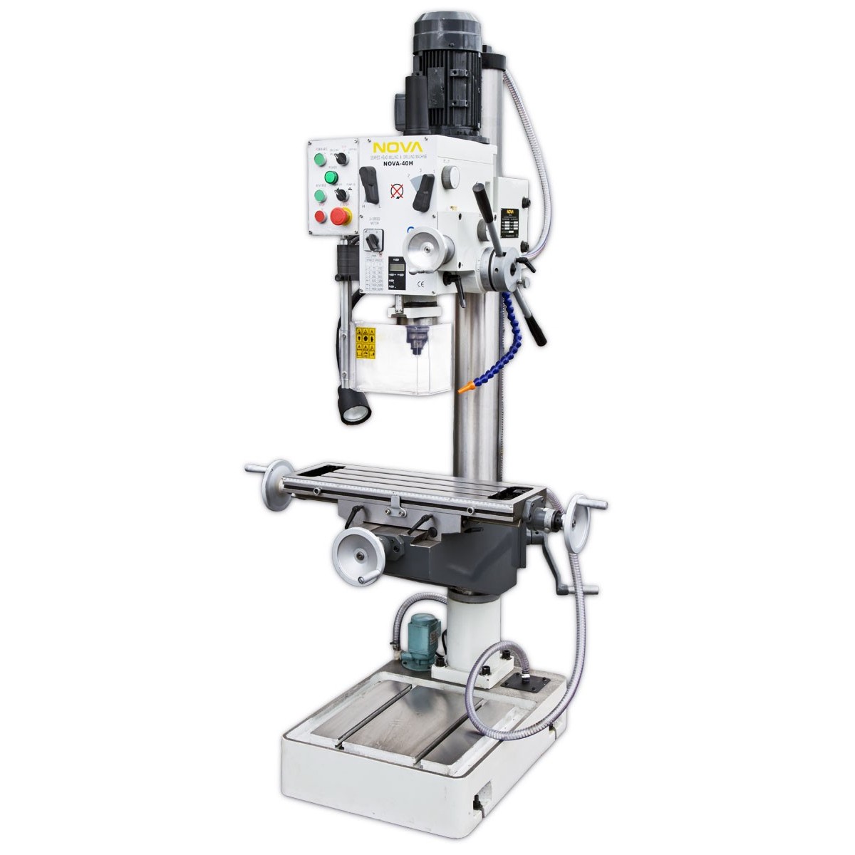 NOVA 40H Drilling/Milling Machine (feeding)