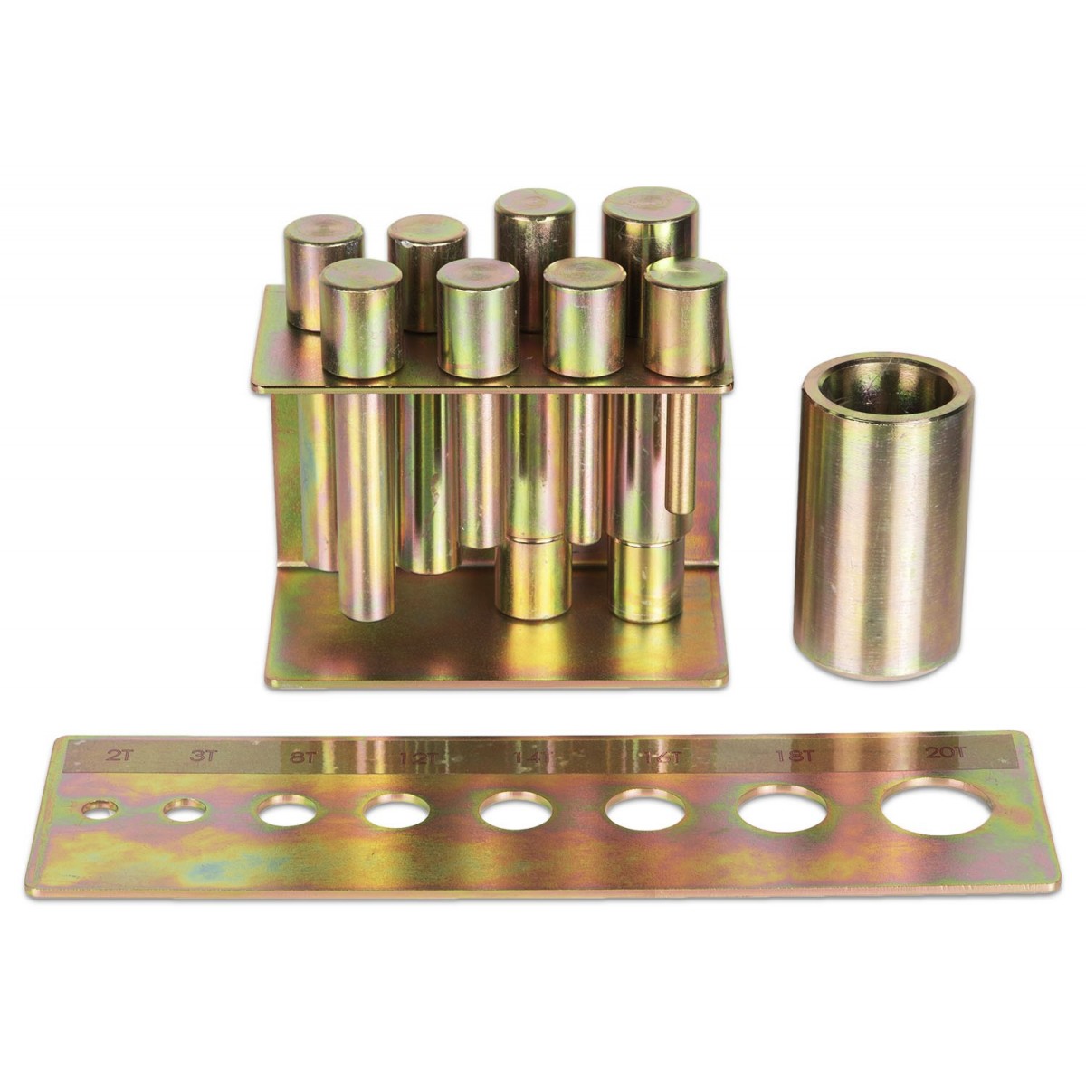 Mandrel kit for hydraulic press